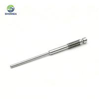 China Customized CNC Machined Threaded Solid Stainless Steel Shaft Pin for sale