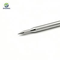 China Custom Machined Stainless Steel Puncture Needle Component with Threaded Rear End - Built to Print for sale