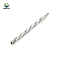China Custom Machined Stainless Steel Puncture Needle Component with Threaded Rear End - Built to Print for sale