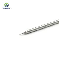 China Customized Multi Side Hole Sharp Taper Tip Stainless Steel Cannula for sale