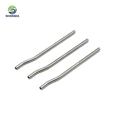 China Customized Bent Stainless Steel Tube With Knurled Section for sale