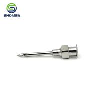 China Customized Pen‑Tip Side Hole Needle With Luer Connector for sale