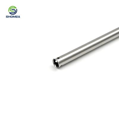 China Customized Flanged Optical Tube With Multiple Side Drilled Holes for sale