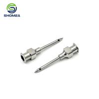 China Customized Side Hole Pen Tip Injection Needle With Luer Fitting for sale