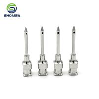 China Customized Side Hole Pen Tip Injection Needle With Luer Fitting for sale