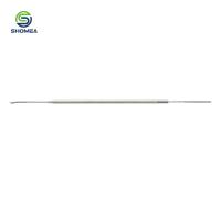 China Customized Stainless Steel Meniscus Suture Needle With Sand Blasted Tail for sale