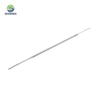 China Customized Stainless Steel Meniscus Suture Needle With Sand Blasted Tail for sale