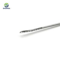 China Customized Stainless Steel Meniscus Suture Needle With Sand Blasted Tail for sale