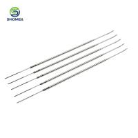 China Customized Stainless Steel Meniscus Suture Needle With Sand Blasted Tail for sale