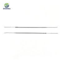 China Customized Stainless Steel Meniscus Suture Needle With Sand Blasted Tail for sale