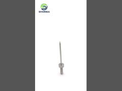Sharp - Tip Needle with Threaded Metal Base
