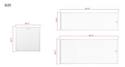 중국 주도하는 천장 패널을 바꾸는 72w 주도하는 패널 밝은 색을 사각처리하세요 판매용