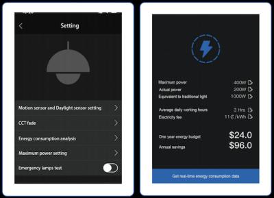 중국 스마트 컨트롤과 2 피트 4 피트 디밍 선 높은 만 빛 100W 150W 300W 판매용