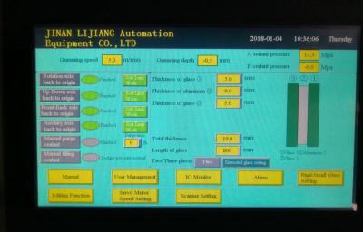 Cina 6° - linea di produzione di vetro d'isolamento di angolo piano 9° in vendita