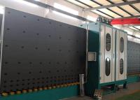 China PLC Control Vertical Glass Washing Machine 380V With Variable Frequency Driving for sale