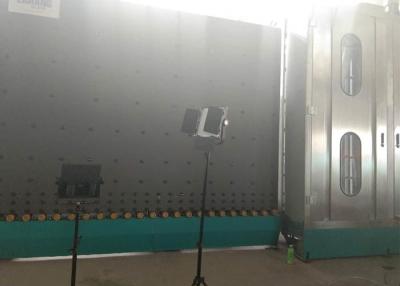 China Durable Vertical Glass Washing Machine Soft Coating 2-10 M / Min Speed for sale
