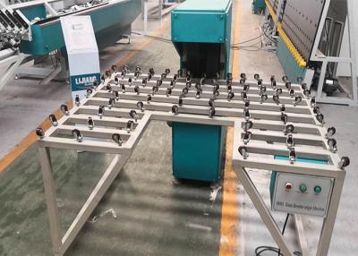 China Low Noise Insulating Glass Straight Line Edging Machine With Belt Wheels for sale