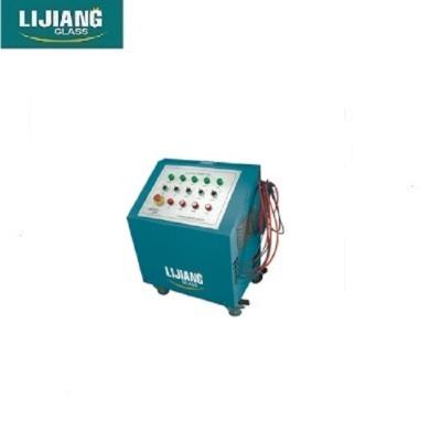 中国 対面二重ガラスのガラス機械接着剤のコーティング装置の手操作 販売のため