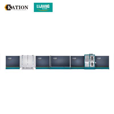 China cadena de producción de cristal aislador verde de 450mm*280m m en venta