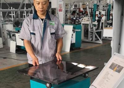 China Isolierende doppelte Glasglasmaschine drehte ausgebreitete Tabelle des Dichtungsmittels zu verkaufen