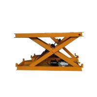 China Easy Operating Glass loading lifting table for Glass Processing for sale