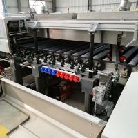 China Custom Horizontal Glass Washing Machine with Soft Low e Brushes for sale