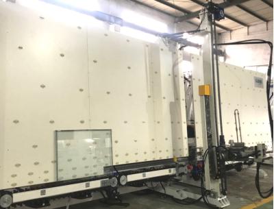 China Servo Motors Driven Sealing Robot Machine / Vertical Insulating Glass Sealing Robot for sale