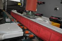 China Servo Motor Control Low E Coating Edge Deletion Machine for sale