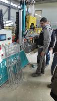 China PLC Control Visible 0.65MPA Desiccant Filling Machine for sale