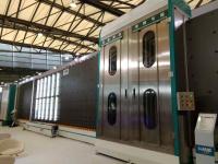 China Automatic Insulating Double Triple Glazing Window Glass Making Machine for sale