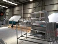 China Double Glazing Glass Processing 47m/Min Bending Glass Machine for sale