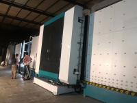 China Vertical Low E Insulating Double Pane Tempered Glass Making Machine for sale