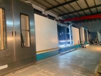 China Vertical Low E Insulating Double Pane Tempered Glass Making Machine for sale