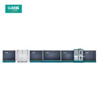 China PLC Control System, Touch Screen Interface Vertical Insulating Glass Production Line for sale