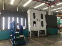 China Vertical Glass Washing And Drying Machine For Low E Glass Processing 6 Pcs Soft Brushes for sale