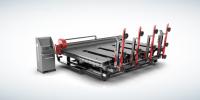 China Window Manufacturing PLC controller Automatic Glass Cutting Table for sale