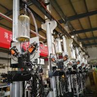 China Glass Processing Melecular desiccating machine Automatic Punching Complete Sealing for sale