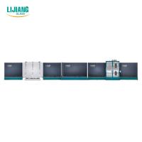 China Vertical Hollow Double Layer Insulating Glass Machine Automatic Positioning Roller Press for sale