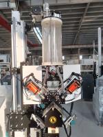 China Two Heads Automatic Desiccant Filling Machine For Insulating Glass Processing for sale