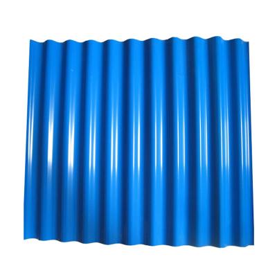 China Construction Corrugated Steel Roof Sheets Prices 0.3mm Roofing Sheet Coated Pre - Painted Steel Roofing Tiles for sale