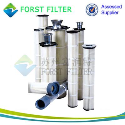 China FORST Industrial Polyester Pleated Bag Air Filter Manufacturer for sale