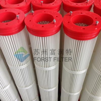 China FORST Manufactures Supply Warehouse Top Pleated Dust Filter for Deduster for sale