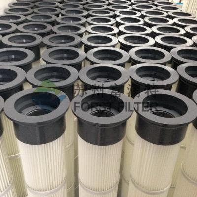 China FORST Supply Long Pulse Industrial PU Top Air Filter Cartridge for sale