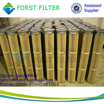 China FORST Supply Industrial Polyester Pleated Bag Air Filter Element for sale