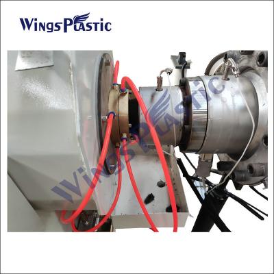 中国 PEのプラスチック管の放出ライン プラスチックHDPEの管の機械類20-110mm 販売のため