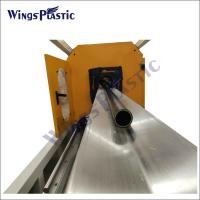 China HDPE Plastic Pipe Extruder Machine with 45-150mm Screw Diameter and 60-1350kg/h Output Capacity for sale