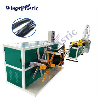 China Automotive Wiring Harness Protection Pipe Extruder Flexible Corrugated Hose Machine for sale
