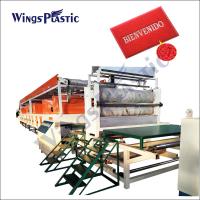 China 1200mm PVC Door Mat Making Machine with 500kg/h Output Capacity and 300kw Power for Coil Carpet Production for sale