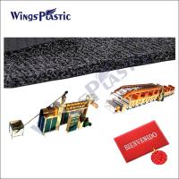 China 1200mm PVC Door Mat Making Machine with 500kg/h Output Capacity and 300kw Power for Coil Carpet Production for sale