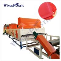 China 1200mm PVC Door Mat Making Machine with 500kg/h Output Capacity and 300kw Power for Coil Carpet Production for sale